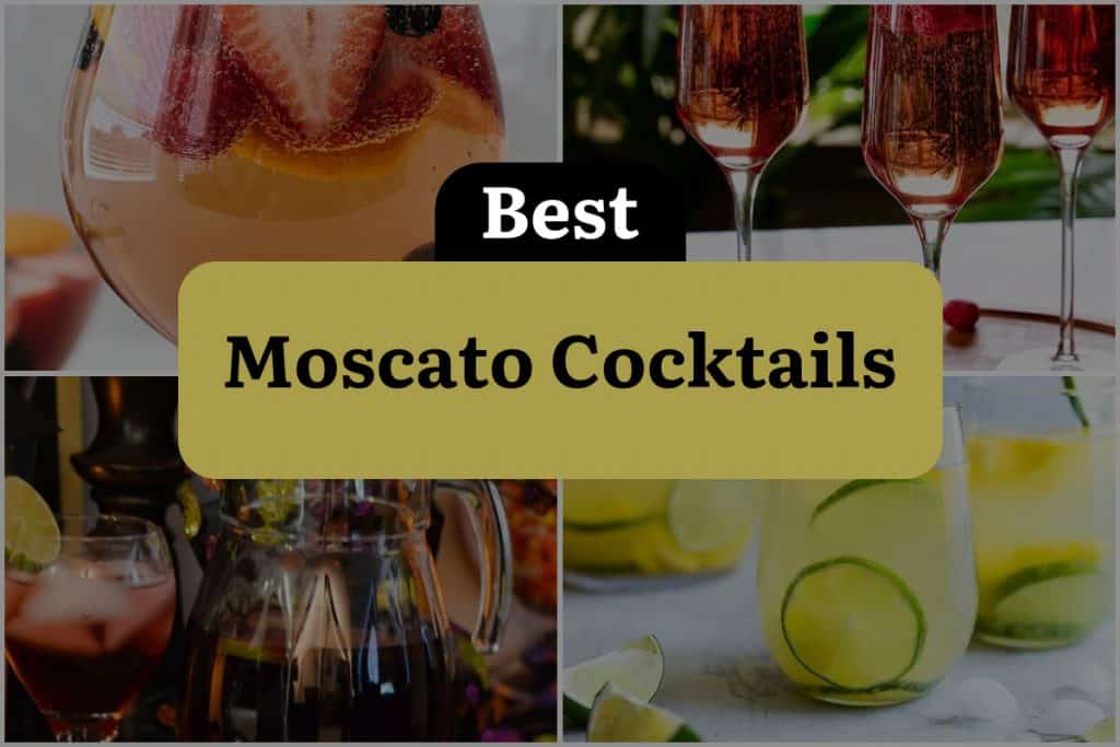 27 Moscato Cocktails That Will Make Your Taste Buds Sing! | DineWithDrinks