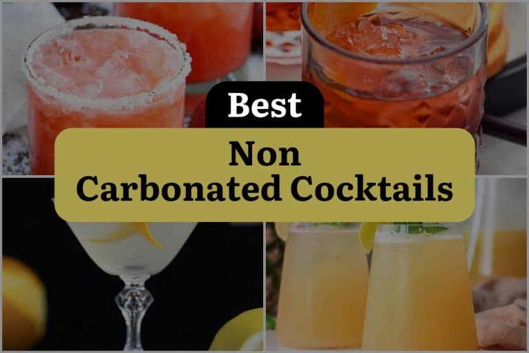 8 Non Carbonated Cocktails That Will Shake Up Your World! | DineWithDrinks