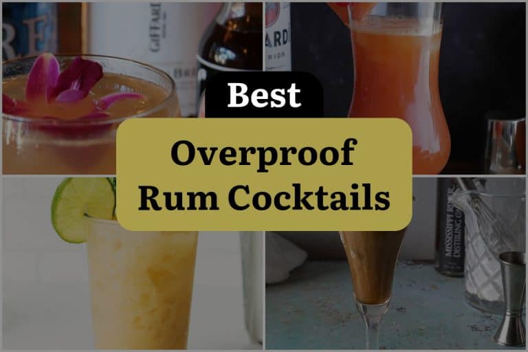 4 Overproof Rum Cocktails to Make Your Night Sizzle! | DineWithDrinks