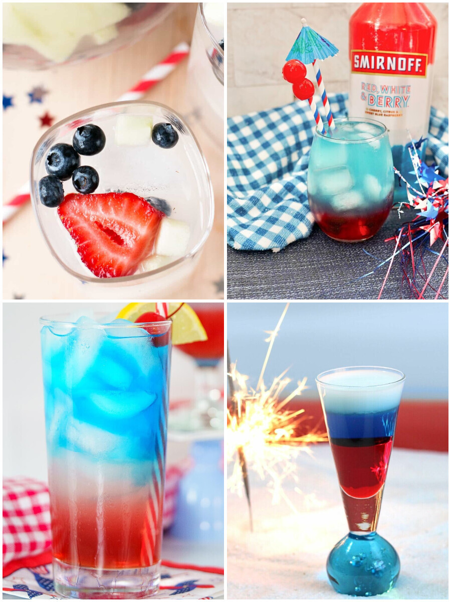 18 Patriotic Cocktails to Sip on While Celebrating America!