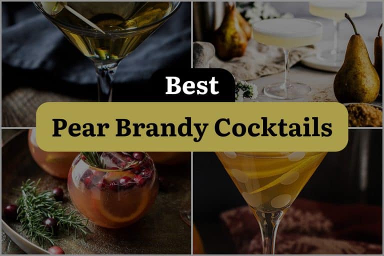 10 Pear Brandy Cocktails to Shake Up Your Happy Hour! | DineWithDrinks