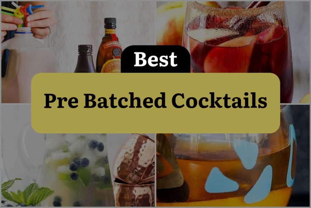 8 Pre Batched Cocktails to Get Your Party Started! | DineWithDrinks