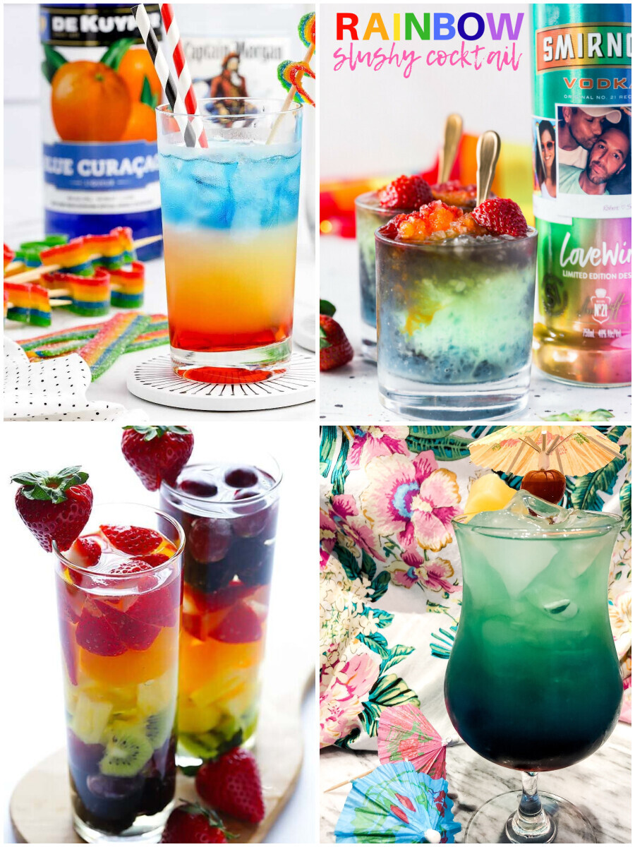 10 Rainbow Cocktails That Will Add Color to Your Life!