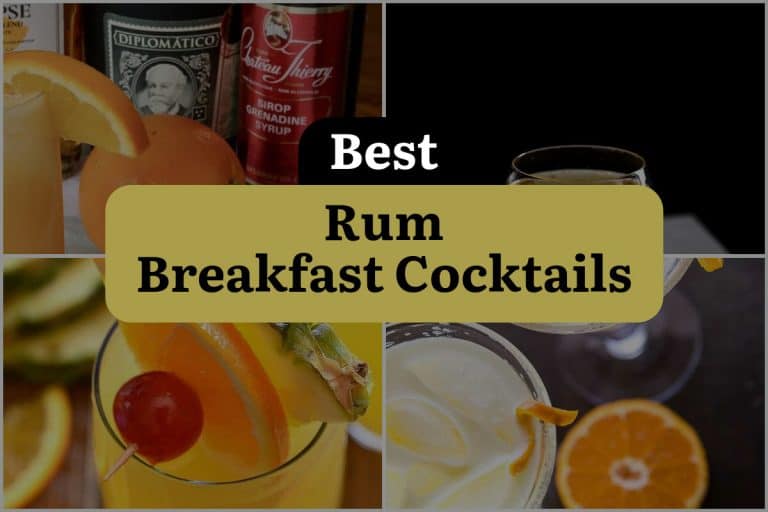 4 Rum Breakfast Cocktails to Start Your Day Off with a Kick ...