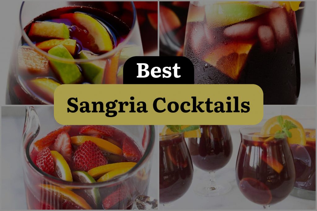 35 Sangria Cocktails That Will Make Your Taste Buds Dance! | DineWithDrinks