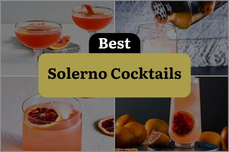 8 Solerno Cocktails to Satisfy Your Thirst for Citrusy Bliss ...