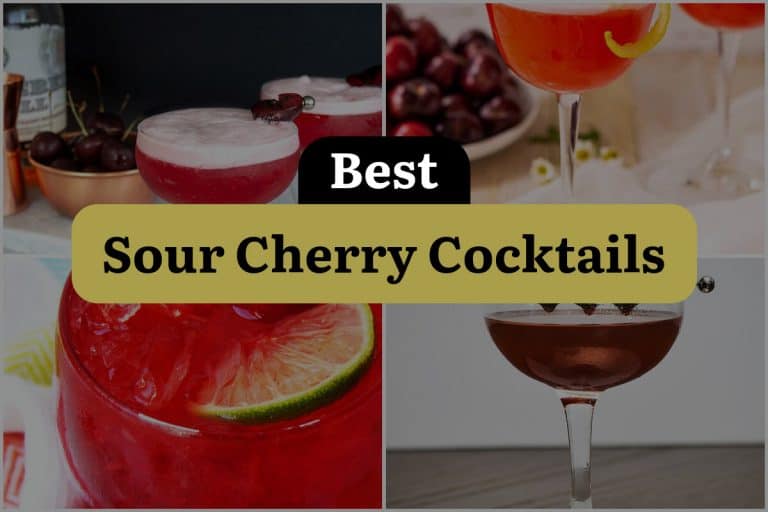 15 Sour Cherry Cocktails that'll Make Your Taste Buds Swoon ...