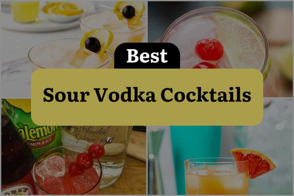 33 Sour Vodka Cocktails That Will Tantalize Your Taste Buds ...