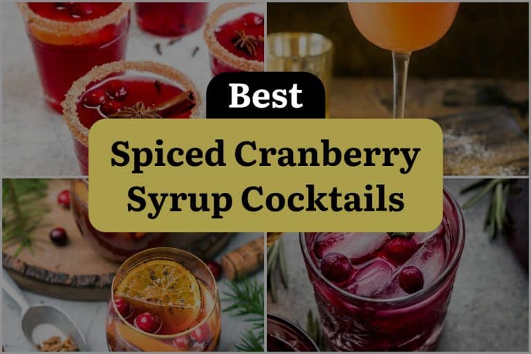 30 Spiced Cranberry Syrup Cocktails to Spice Up Your Holiday ...