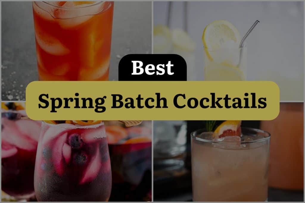 22 Spring Batch Cocktails to Keep the Party Blooming | DineWithDrinks