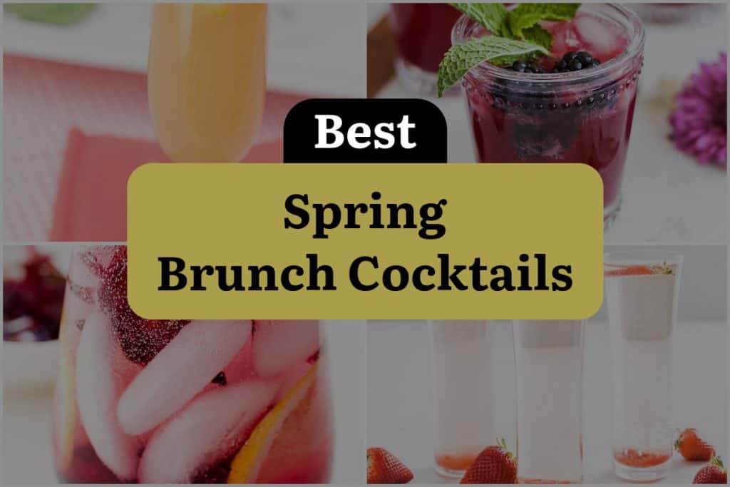 26 Spring Brunch Cocktails to Sip on Sunny Sundays! | DineWithDrinks