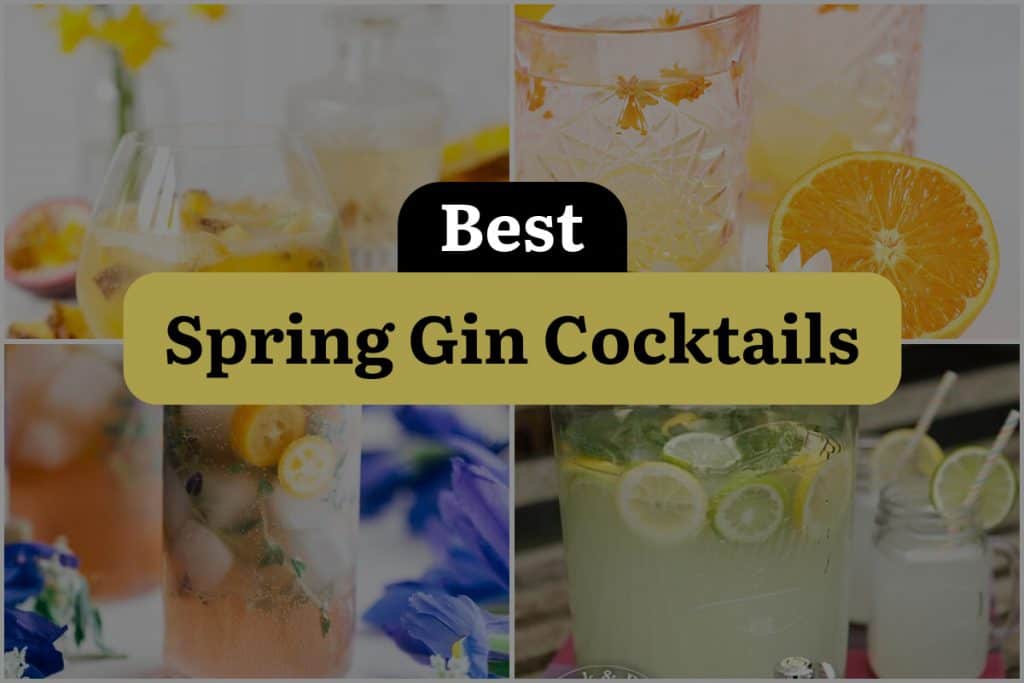 36 Spring Gin Cocktails That Will Blossom Your Spirits | DineWithDrinks