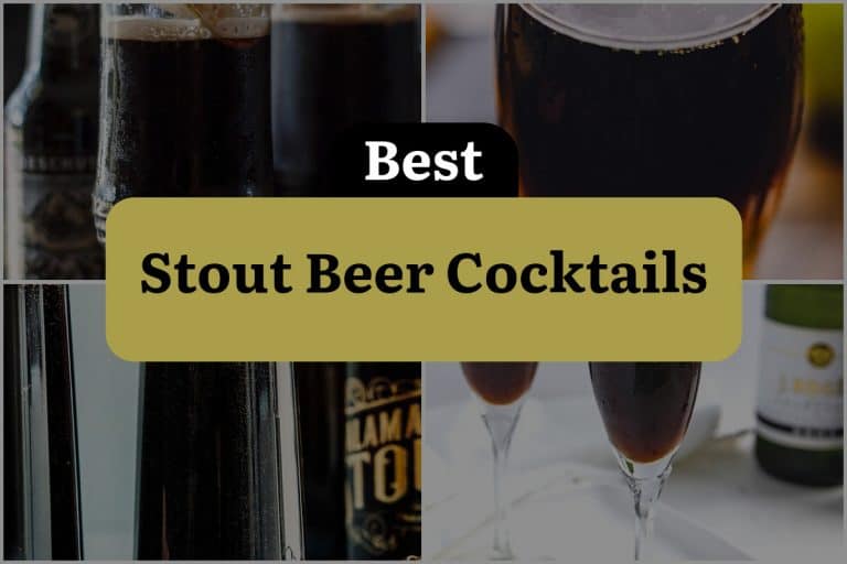 9 Stout Beer Cocktails to Shake Up Your Happy Hour! | DineWithDrinks