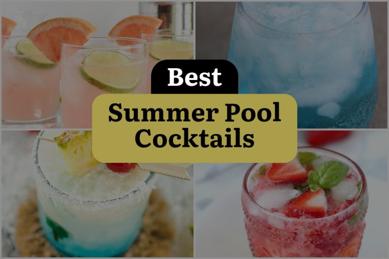 27 Summer Pool Cocktails to Keep You Cool and Refreshed | DineWithDrinks