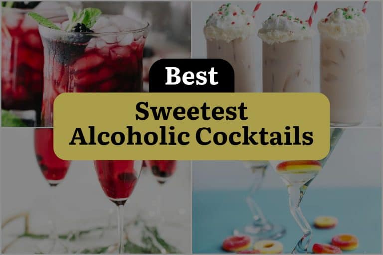 10 Sweetest Alcoholic Cocktails to Satisfy Your Sweet Tooth ...