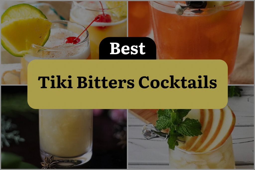 7 Tiki Bitters Cocktails to Transport You to a Tropical Paradise ...