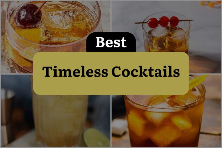 26 Timeless Cocktails That Will Never Go Out of Style! | DineWithDrinks