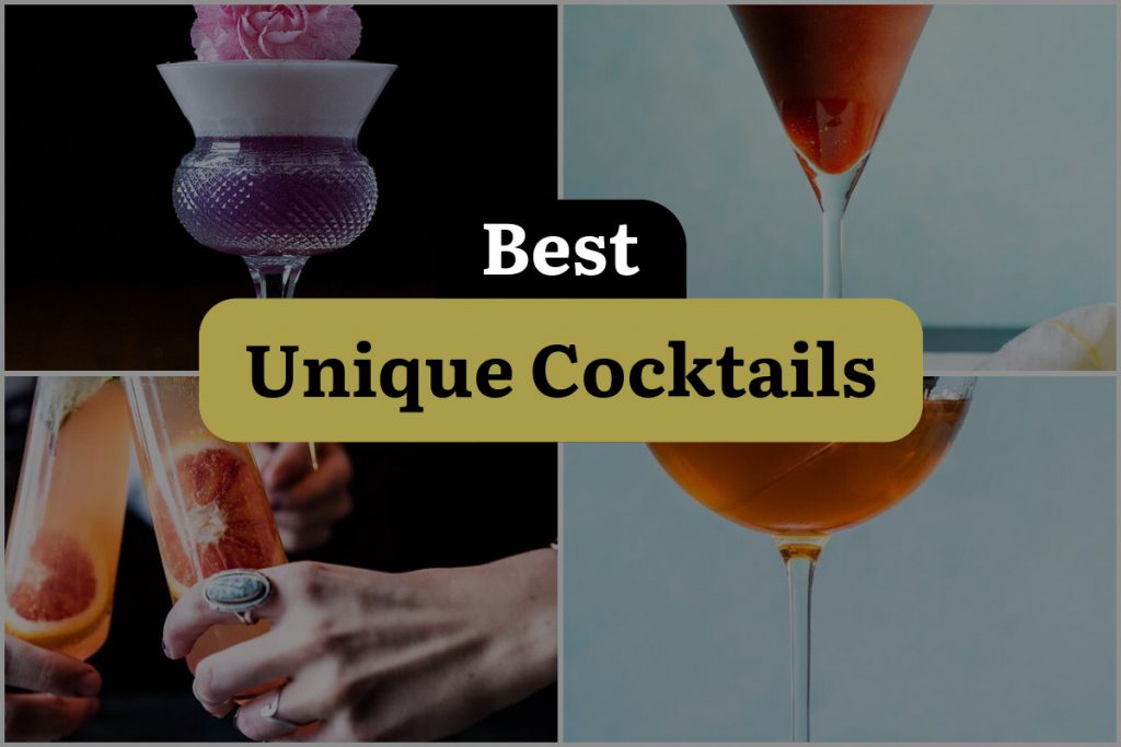 30 Unique Cocktails That Will Satisfy Your Thirsty Soul | DineWithDrinks