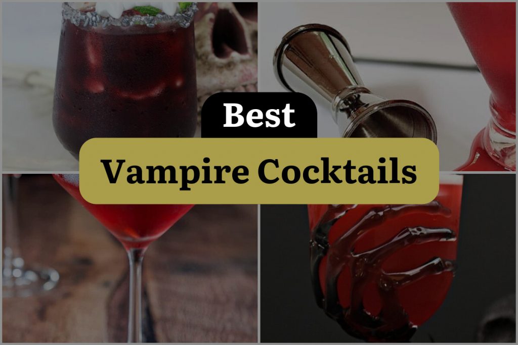16 Vampire Cocktails to Sip on While Watching Twilight | DineWithDrinks