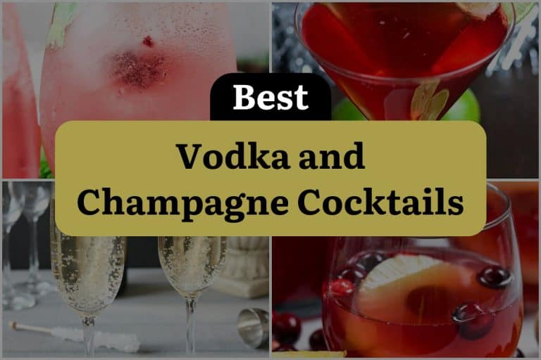 14 Vodka and Champagne Cocktails to Celebrate Life in Style ...