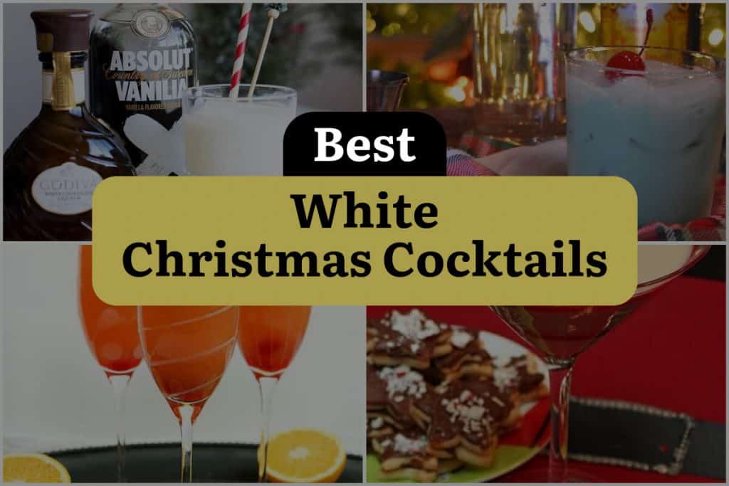 32 White Christmas Cocktails to Jingle Your Bells! | DineWithDrinks