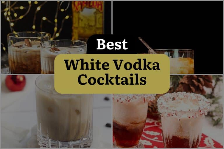 18 White Vodka Cocktails you Need to Sip on Right Now! | DineWithDrinks