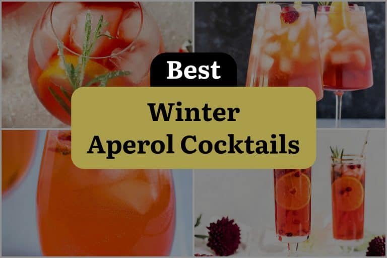 11 Winter Aperol Cocktails to Warm Up Your Spirits! | DineWithDrinks