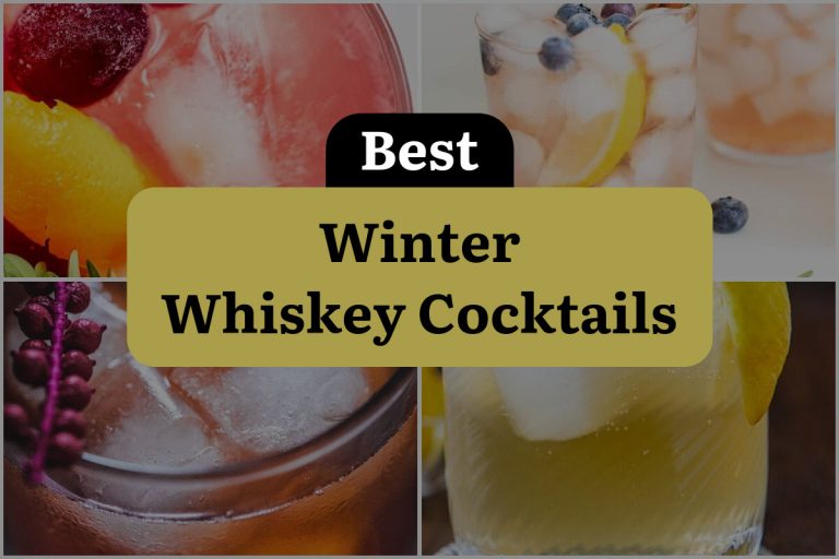 23 Winter Whiskey Cocktails to Warm Up Your Nights! | DineWithDrinks