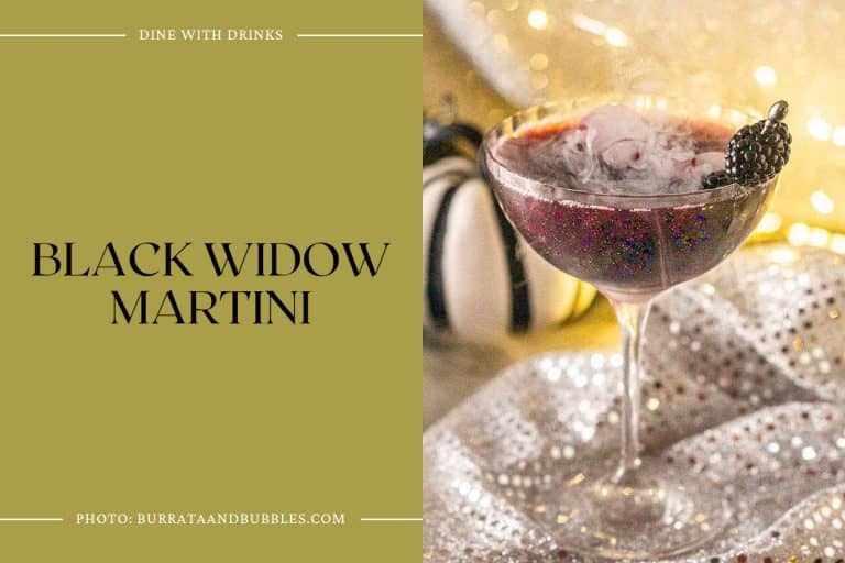 8 Black Widow Themed Cocktails to Tangle Your Taste Buds | DineWithDrinks
