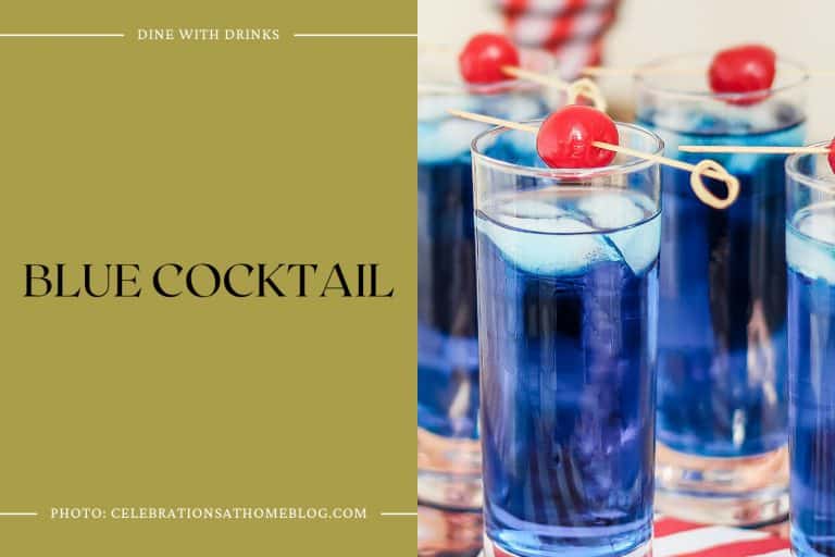4 Navy Blue Cocktails to Make Waves at Your Next Party! | DineWithDrinks
