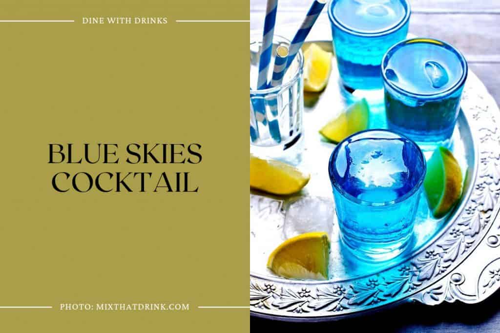 31 Blue Cocktails to Give You the Bluest High | DineWithDrinks