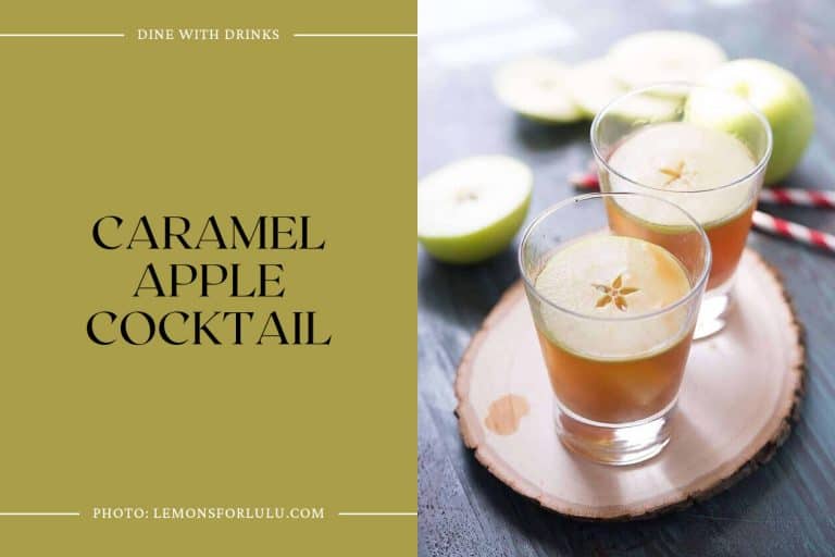 25 Caramel Apple Cocktails That Will Spice Up Your Fall! | DineWithDrinks