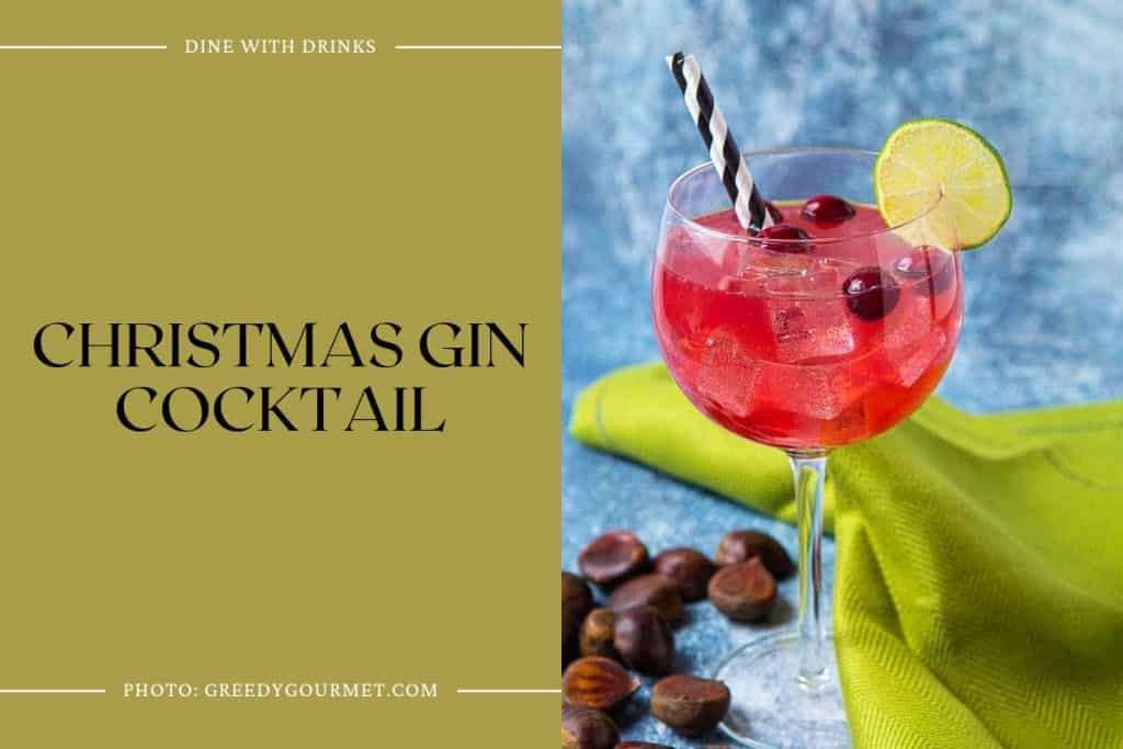 21 Christmas Gin Cocktails That Will Make Your Spirits Bright | DineWithDrinks