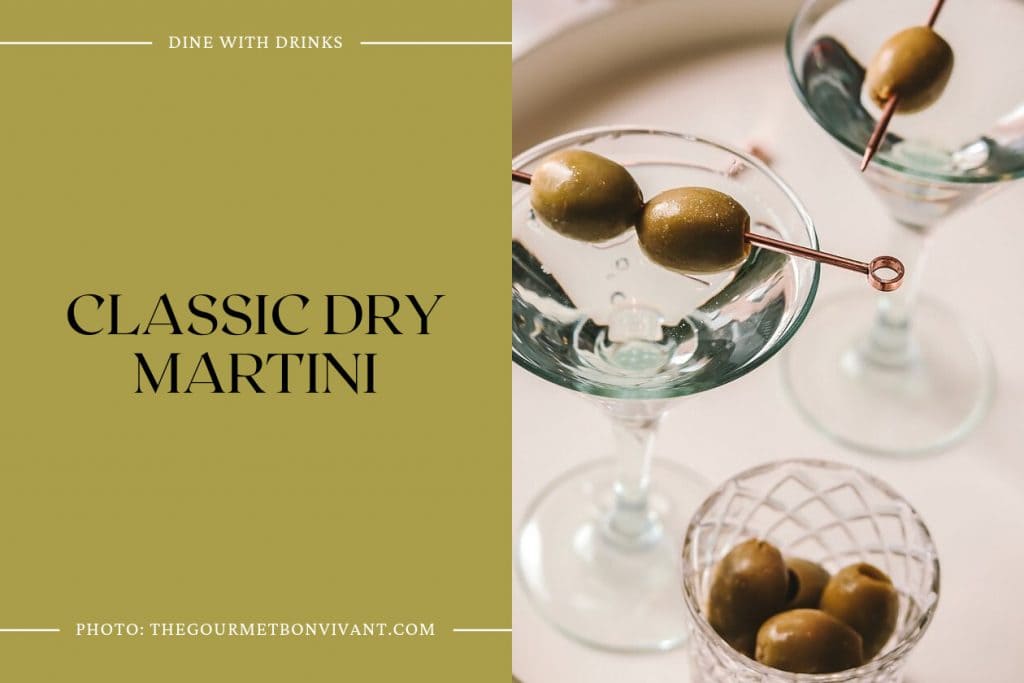 13 Dry Cocktails that will leave you shaken, not stirred! | DineWithDrinks
