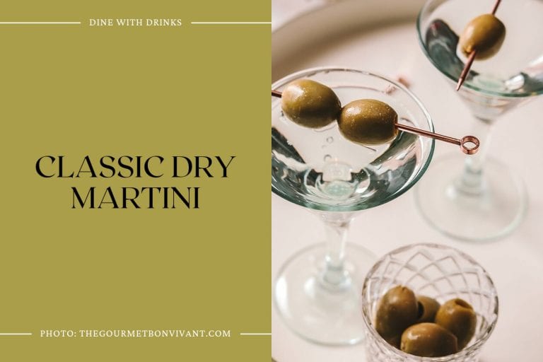 13 Dry Cocktails that will leave you shaken, not stirred! | DineWithDrinks