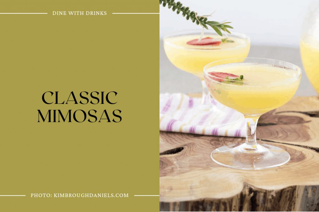 34 Mimosa Cocktails to Sip and Savor: A Bubbly Adventure! | DineWithDrinks