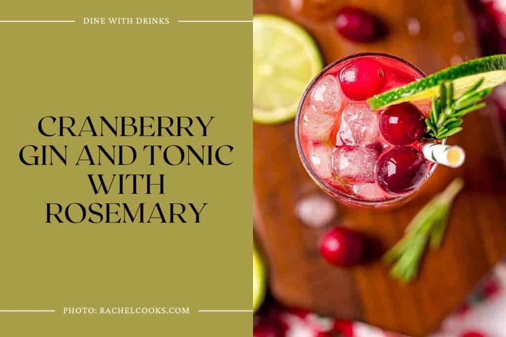 22 Cranberry Gin Cocktails To Shake Up Your Holiday Season | DineWithDrinks