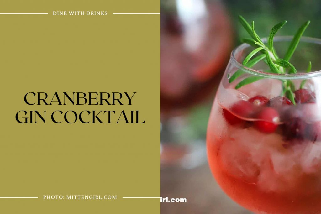 30 Cranberry Rosemary Cocktails to Shake Up Your Nightlife! | DineWithDrinks