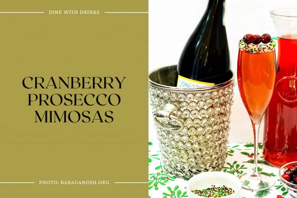 24 Prosecco and Cranberry Juice Cocktails to Sip and Savor ...
