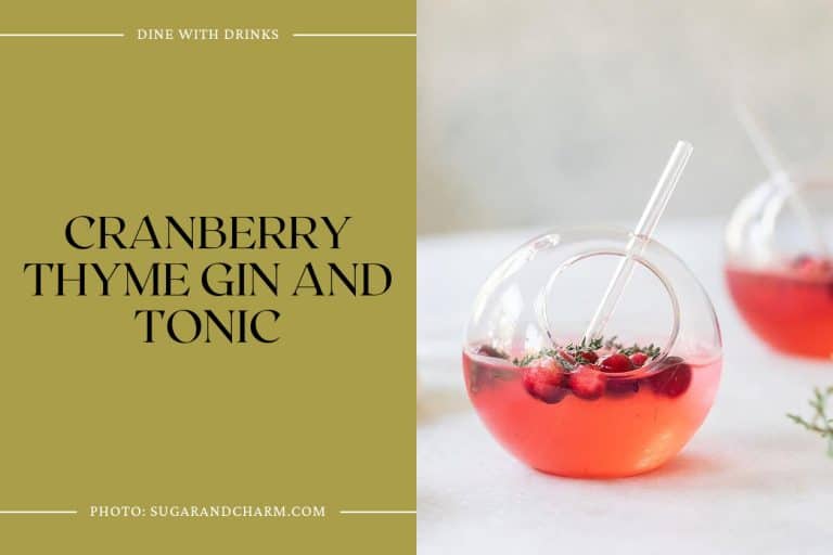 22 Cranberry Gin Cocktails To Shake Up Your Holiday Season | DineWithDrinks