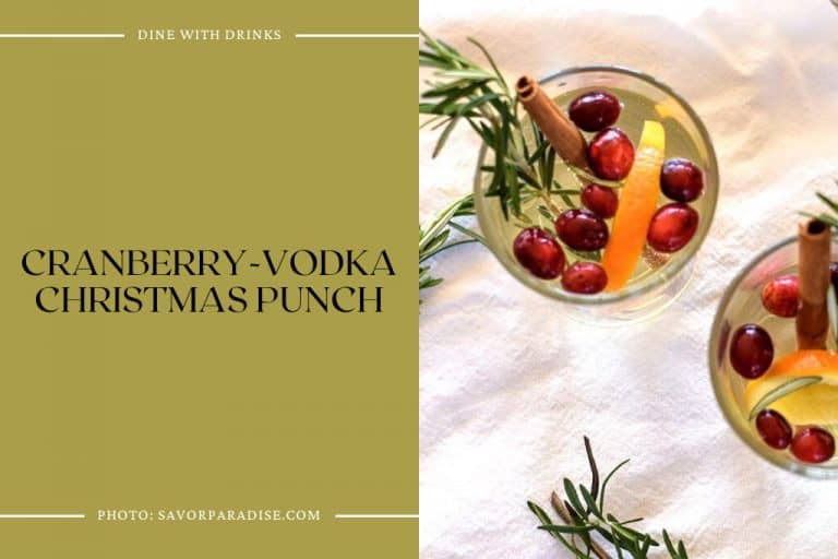 9 Deep Eddy Cranberry Vodka Cocktails to Sip and Savor | DineWithDrinks