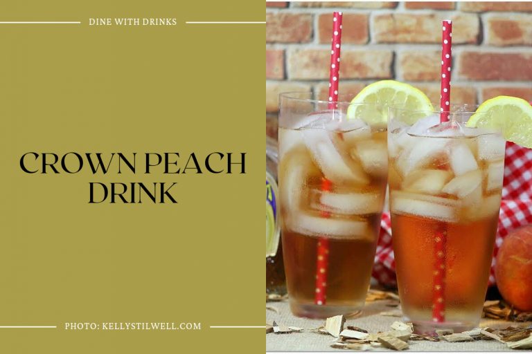 17 Crown Peach Cocktails Fit for Royalty! | DineWithDrinks