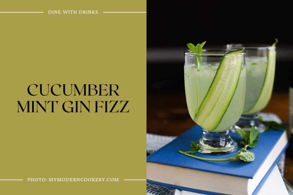 24 Cucumber Mint Cocktails to Cool You Off This Summer! | DineWithDrinks