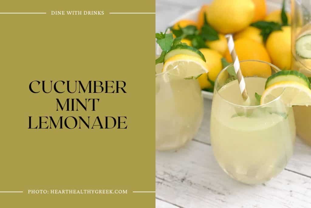 24 Cucumber Mint Cocktails to Cool You Off This Summer! | DineWithDrinks