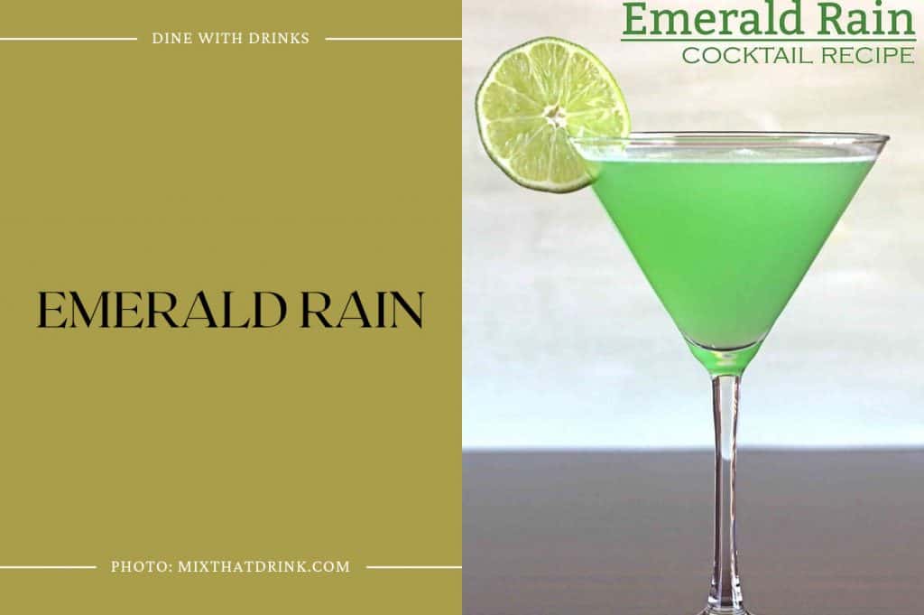 34 Green Cocktails That Will Make Your Taste Buds Tingle! | DineWithDrinks