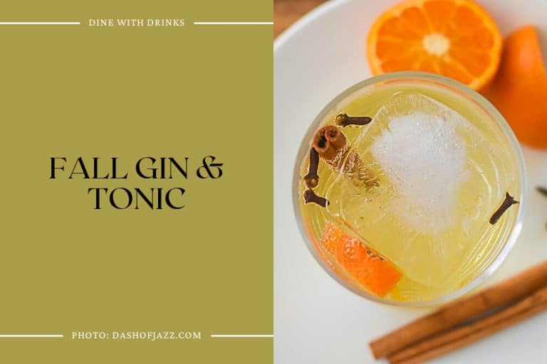 24 Fall Gin Cocktails to Shake Up Your Seasonal Spirits | DineWithDrinks