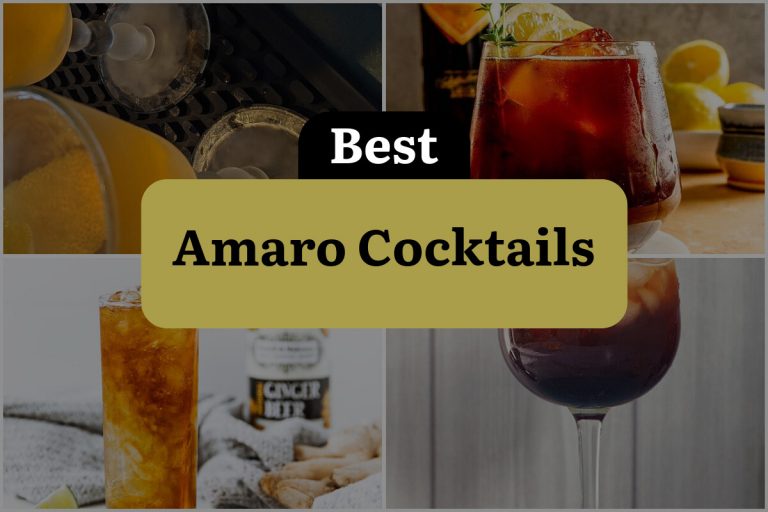 16 Amaro Cocktails That Will Amaze Your Taste Buds! | DineWithDrinks