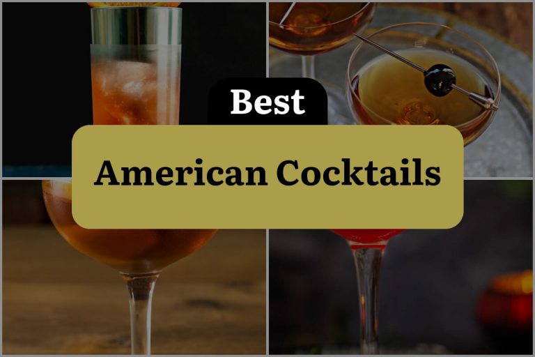 4 American Cocktails That Will Make Your Taste Buds Sing! | DineWithDrinks