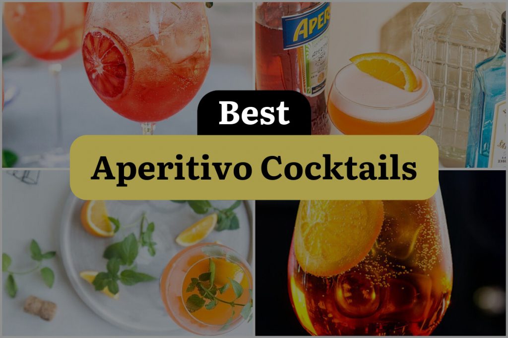 23 Aperitivo Cocktails to Kickstart Your Happy Hour | DineWithDrinks