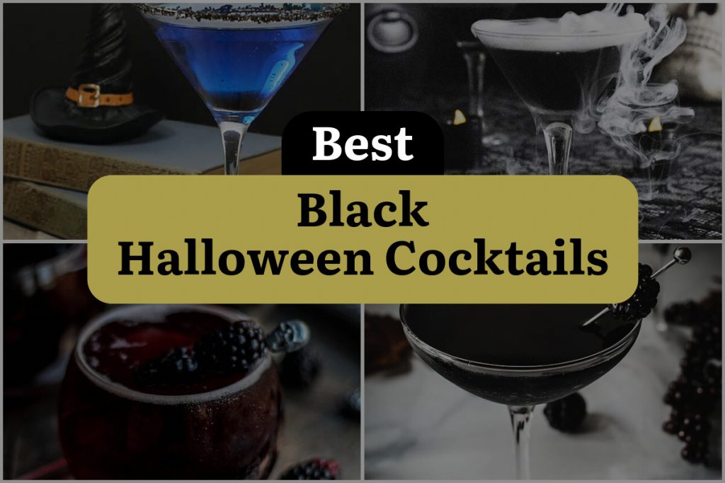 35 Black Halloween Cocktails for a Spooky Sip | DineWithDrinks